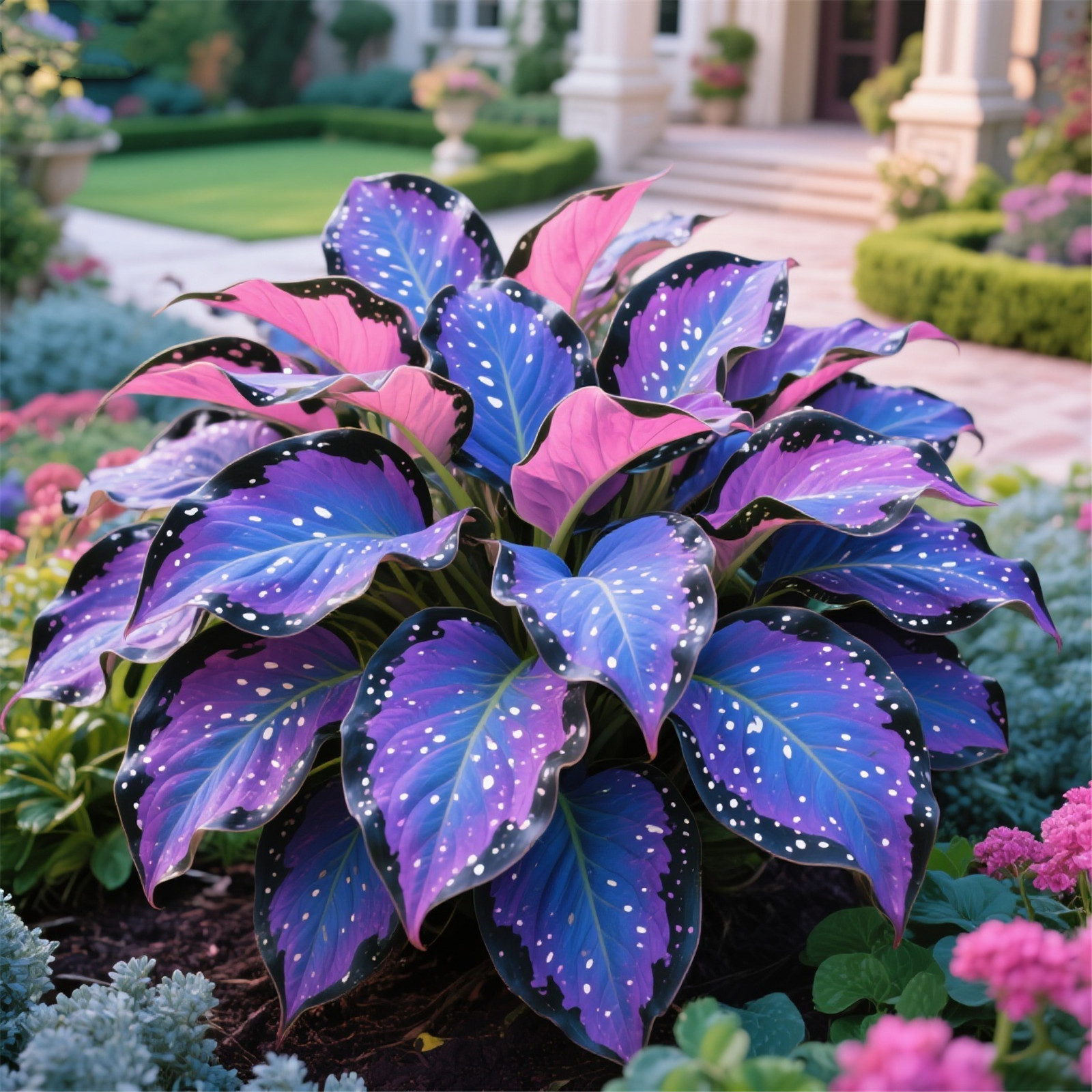Hosta-blooms every year-Premium Garden Stakes -fast-growing bulbs ...