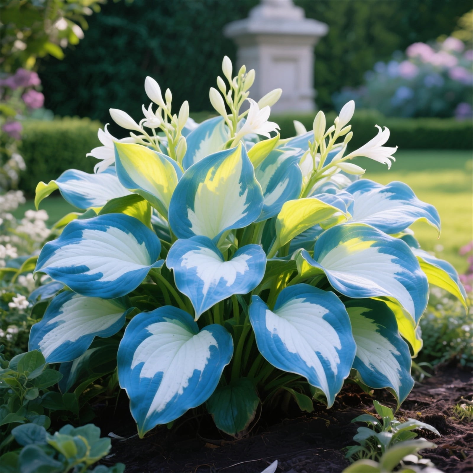 Hosta-blooms every year-Premium Garden Stakes -fast-growing bulbs ...