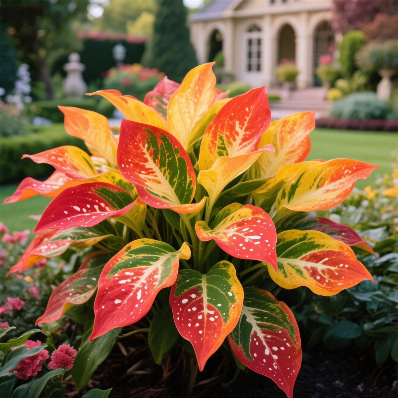 Hosta-blooms every year-Premium Garden Stakes -fast-growing bulbs ...