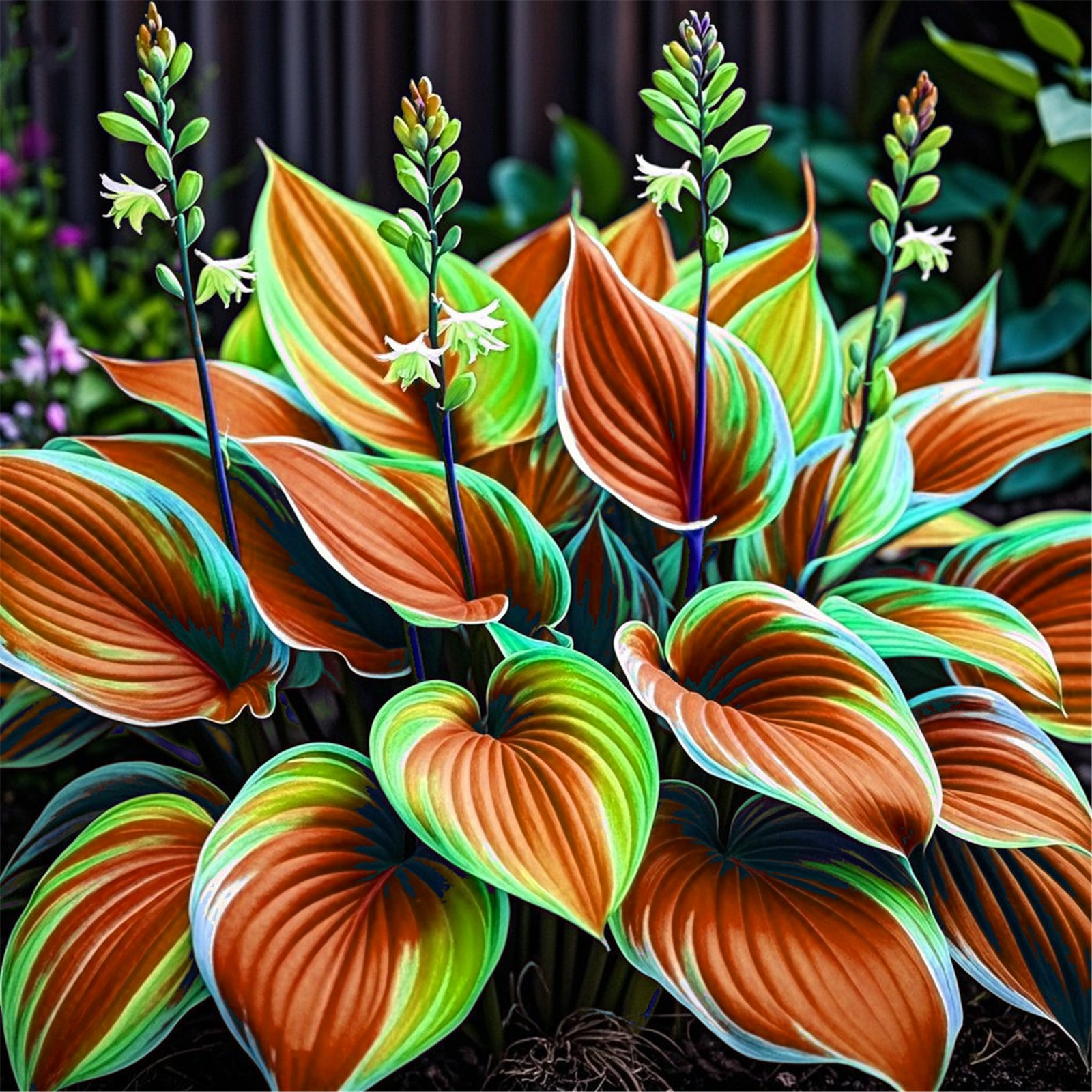 Hosta bulbs-blooms every year-Premium Garden Stakes -fast-growing bulbs ...