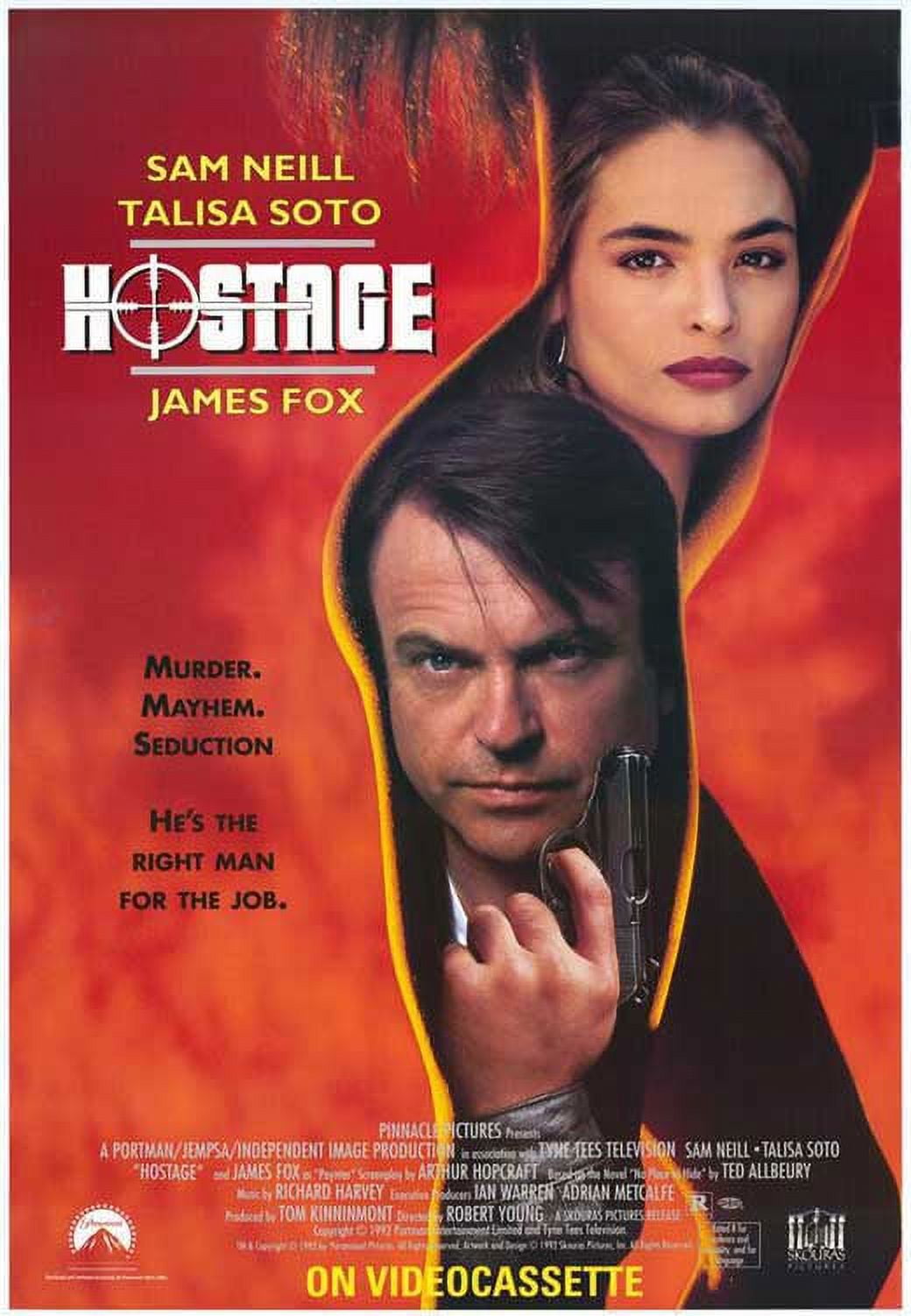 Hostage - movie POSTER (Style A) (27" x 40") (1993) - Walmart.com