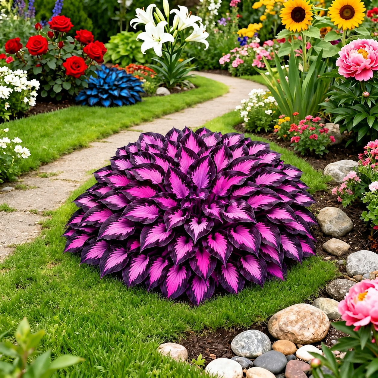 Hostas seeds - Great for any Landscape and Garden,Easy Planting ...
