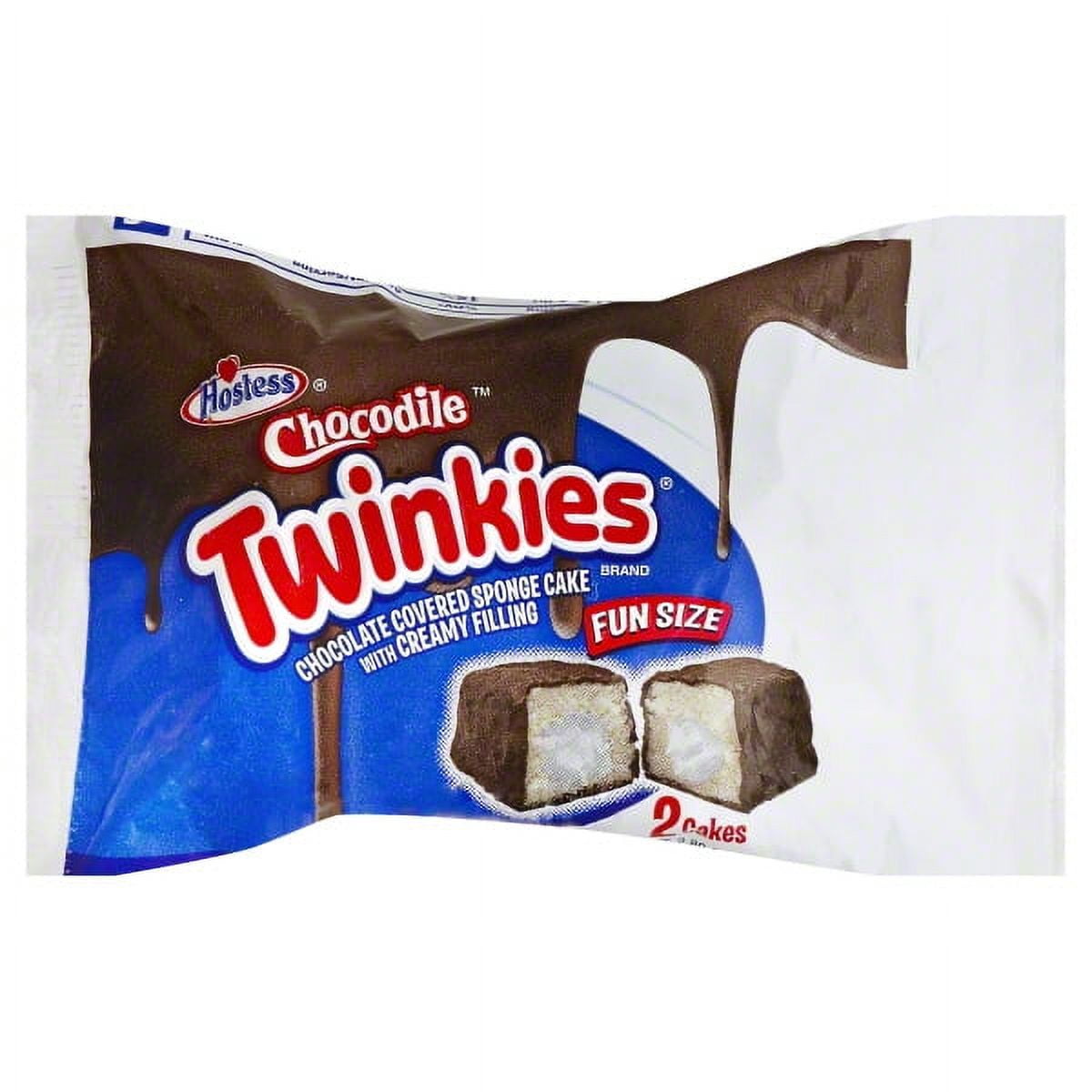 Hostess Chocodile Twinkies Snack Cakes Fun Size, 2.89 Oz., 2 Count ...