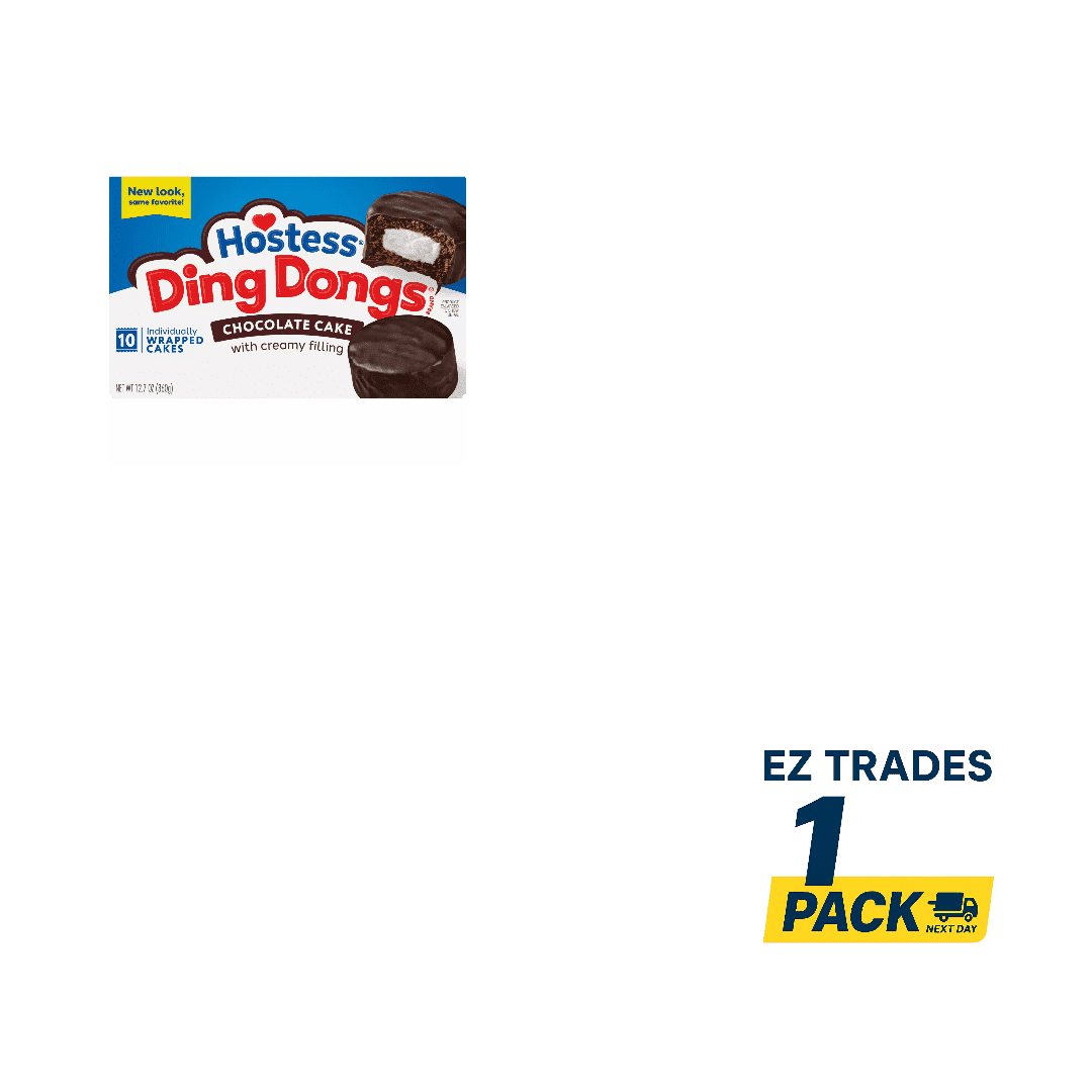 Hostess Chocolate Cake Ding Dongs, 10 ct, Chocolate Cake Ding Dongs ...