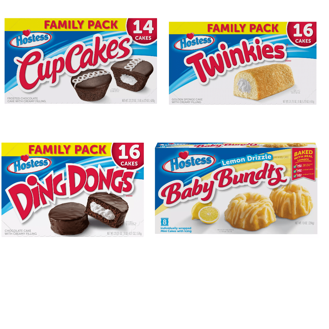 Hostess Chocolate Cupcakes - Family Pack, 14 ct&Hostess Chocolate ...