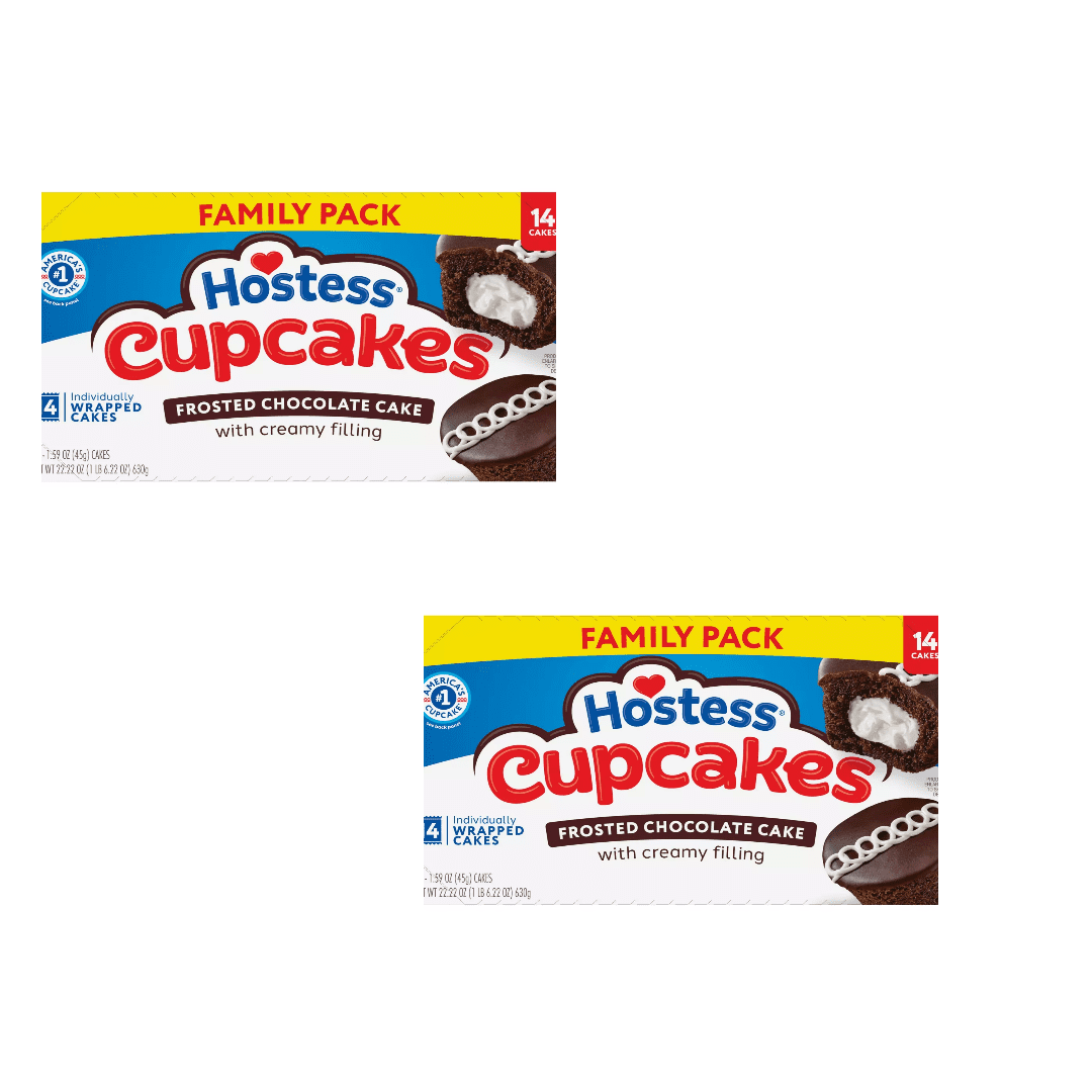 Hostess Chocolate Cupcakes - Family Pack, 14 ct pack of 2 – Classic ...