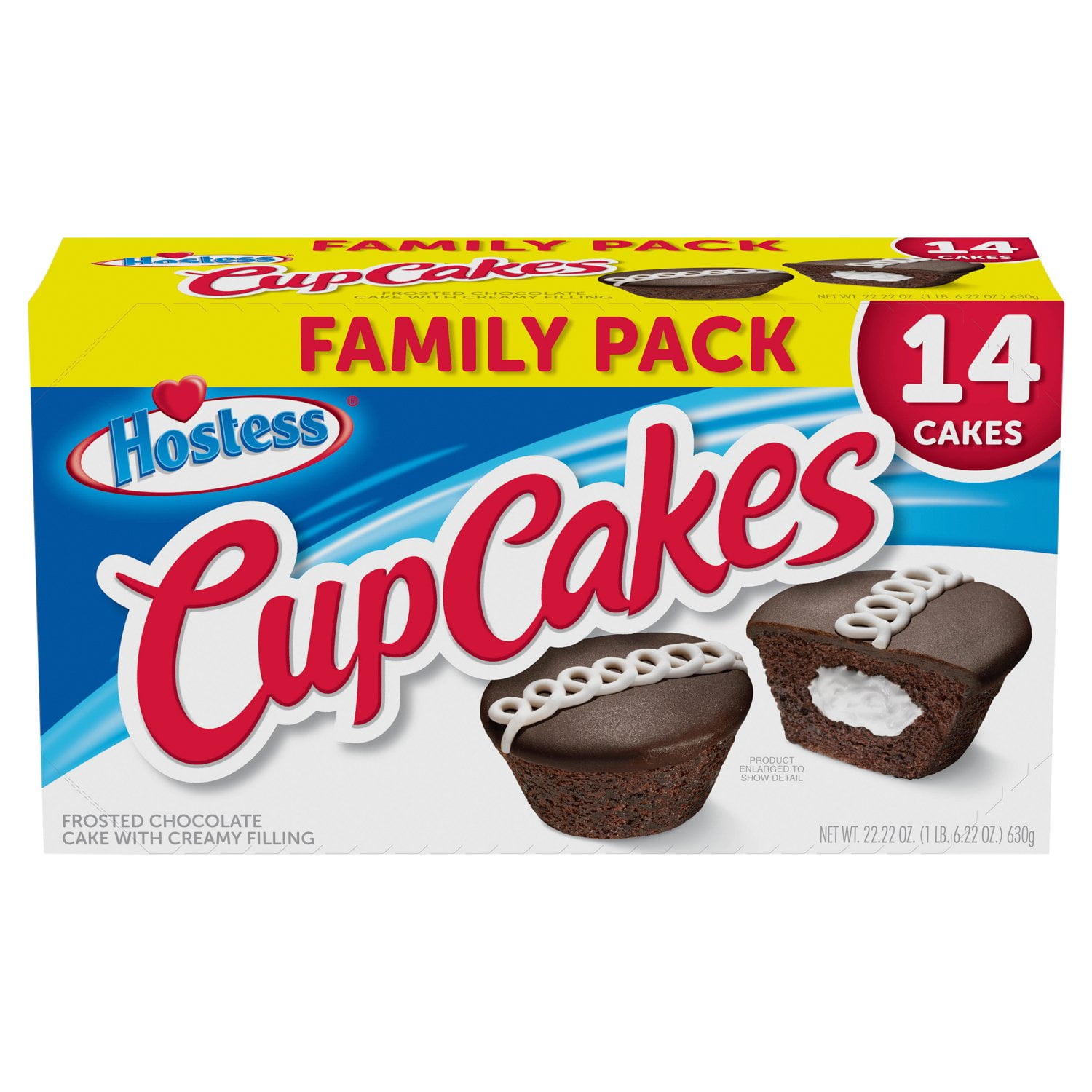 Hostess Chocolate Cupcakes Family Pack 22.22 oz - Walmart.com