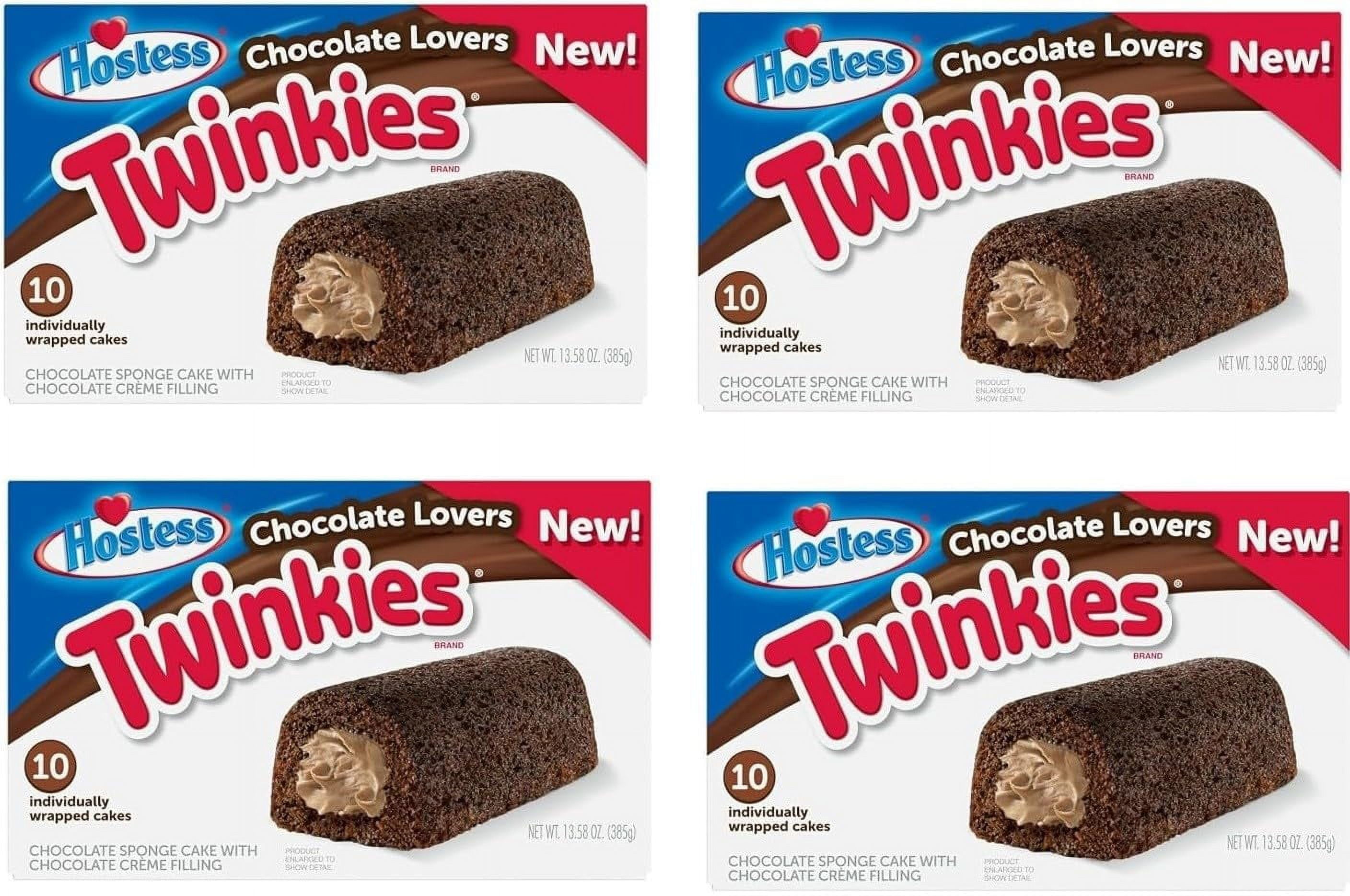 Hostess - Chocolate Lovers Twinkies - 13.58 Oz - 10 Individually ...