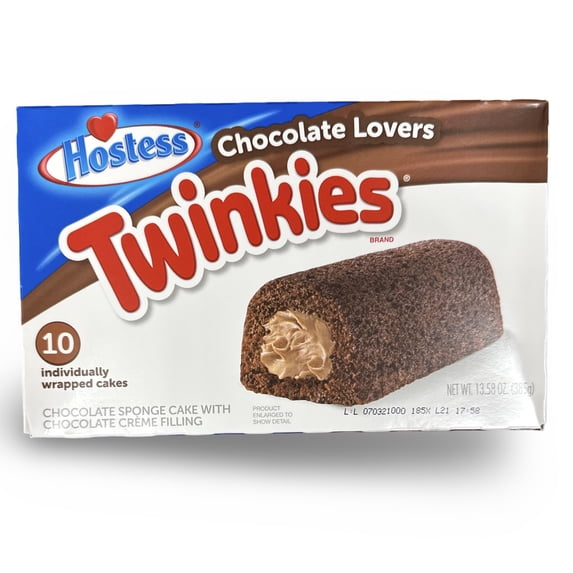 Hostess Chocolate Twinkies Value Pack | 2 Boxes (20 Twinkies Total ...