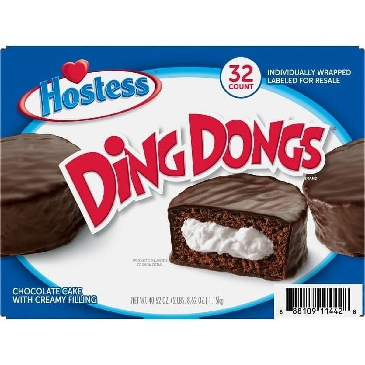 Hostess Ding Dongs, 32 Count - Walmart.com
