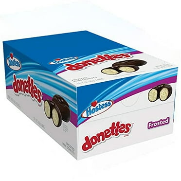 HOSTESS Powdered DONETTES Donuts Snack Pack, 8 count, 12.0 oz - Walmart.com