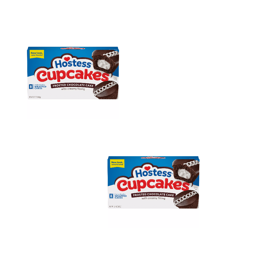 Hostess Frosted Chocolate Cupcakes, 8 ct - Walmart.com