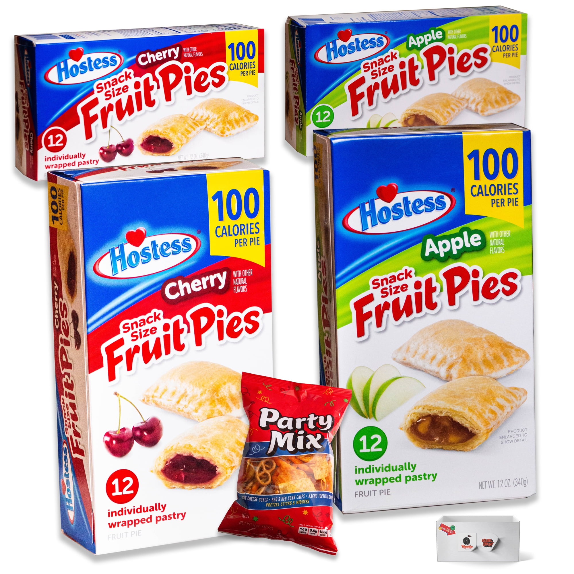 Hostess Fruit Pie - Variety Pack - Apple (2pk, 12oz - 24 pies) - Cherry ...
