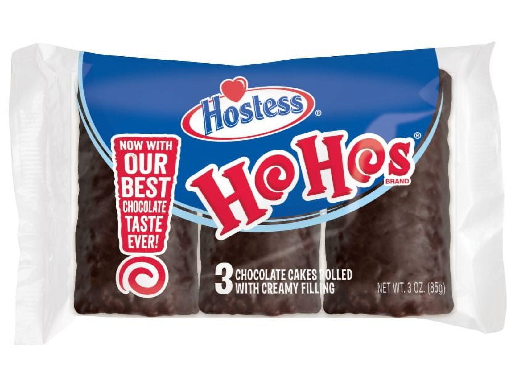 Hostess Ho Hos 3oz 6count (PACK OF 6) - Walmart.com