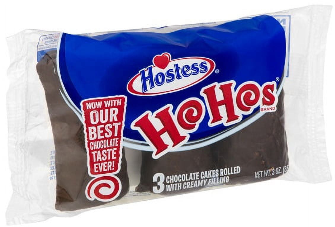 Hostess Ho Hos Chocolate Cake, 3 Ounce -- 36 per case. - Walmart.com