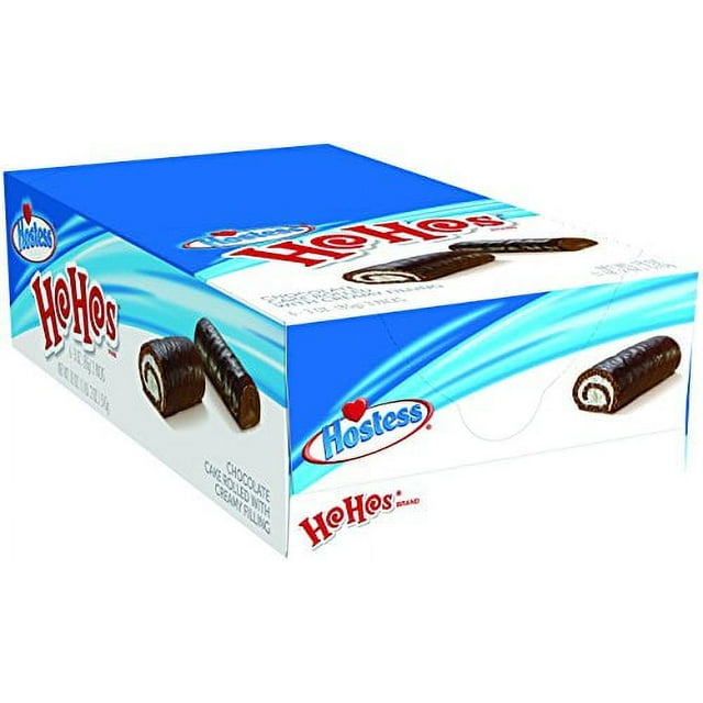 Hostess HoHos, Original Chocolate, 3 Ounce, 6 Count - Walmart.com