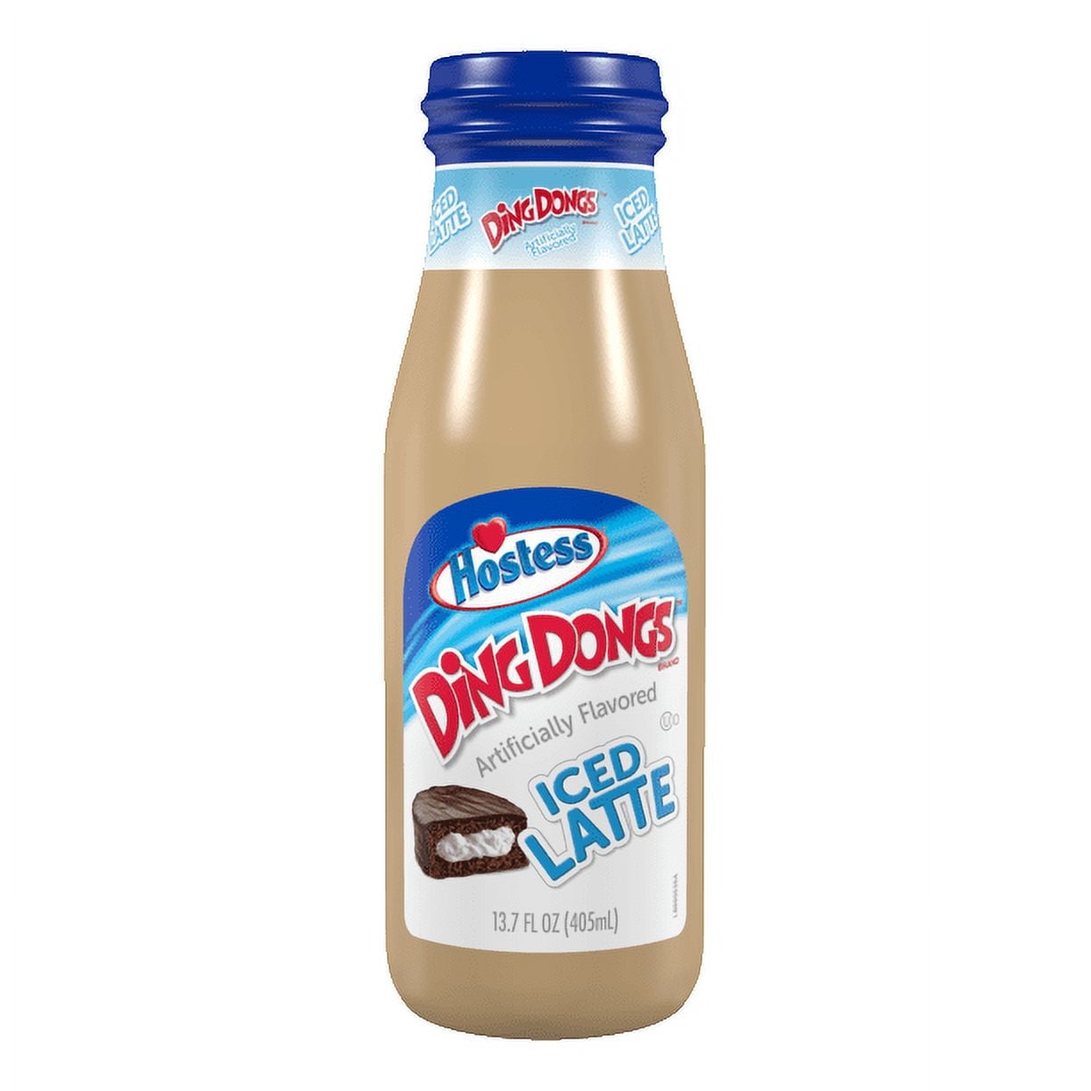 Hostess Iced Latte, Single Ding Dongs Flavored, Chocolate & Vanilla ...