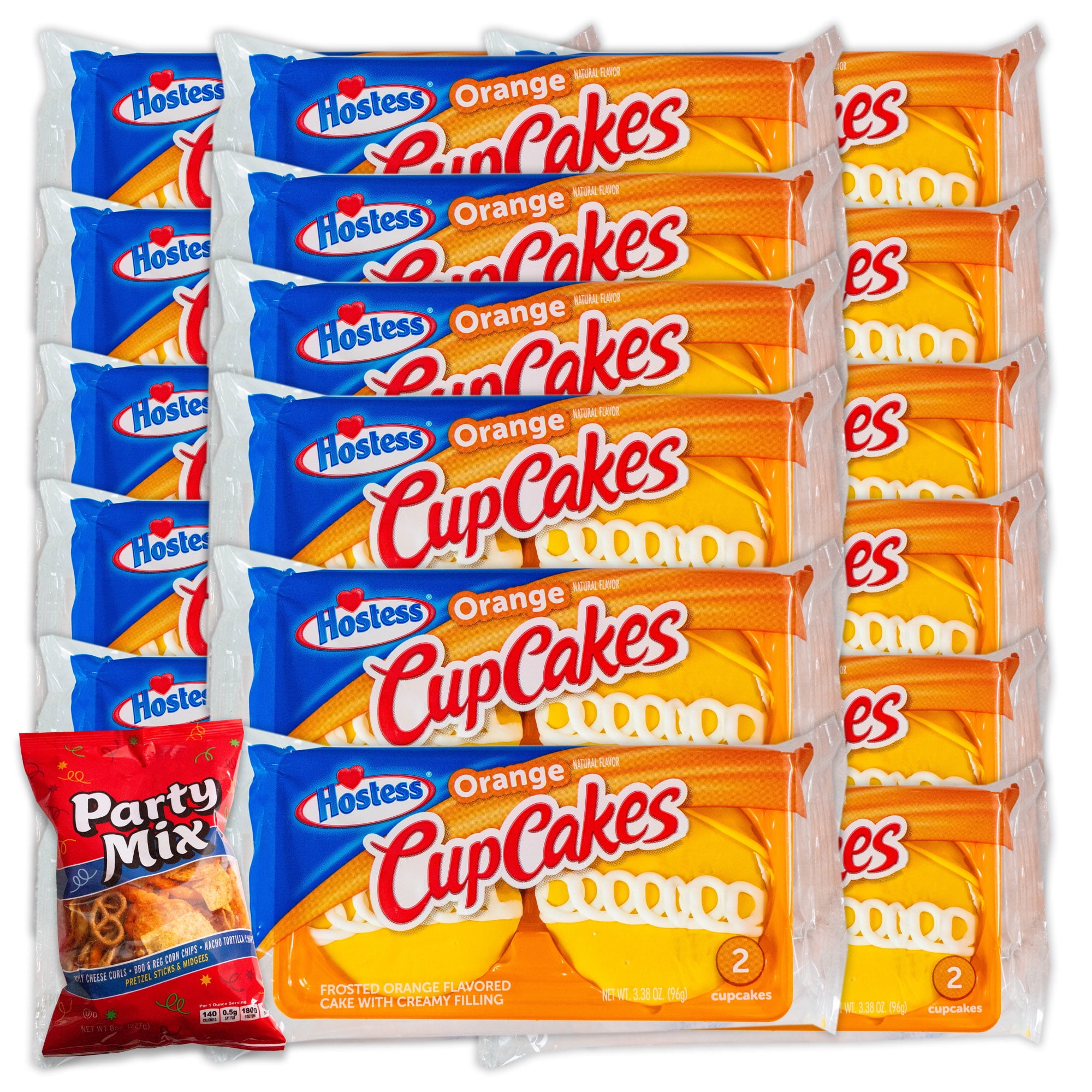 Hostess Orange Cupcakes (18, double packs - 36 cupcakes) - Gourmet ...