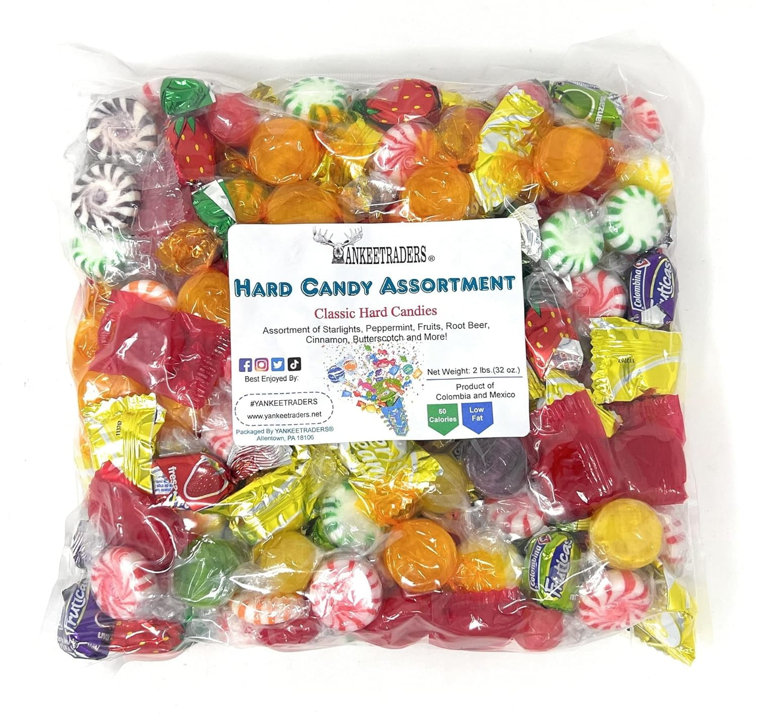Hostess Party Mix, Wrapped Hard Candy Assortment - 2 Lbs - Walmart.com