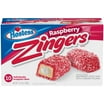HOSTESS Single Serve Iced Vanilla ZINGERS, Vanilla Cakes Snack - 12.70 ...