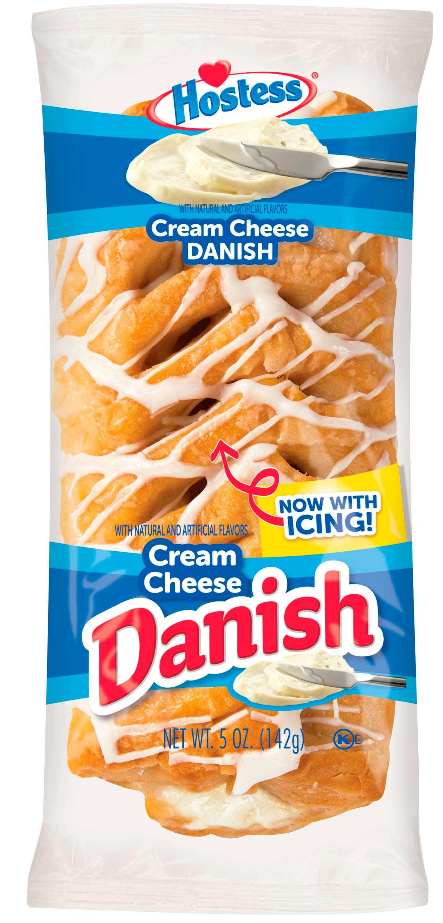 Hostess Single Serve Cheese Danish, 5 Ounce -- 36 per case - Walmart.com