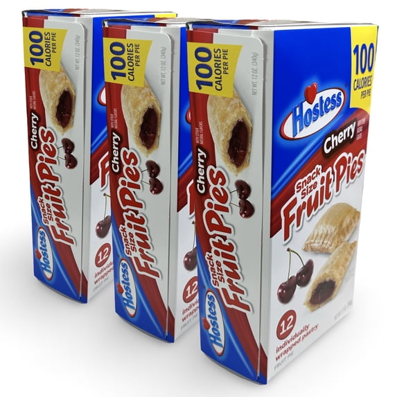 Tribeca Curations Snack Size Cherry Fruit Pies, 100 Calorie Portions ...