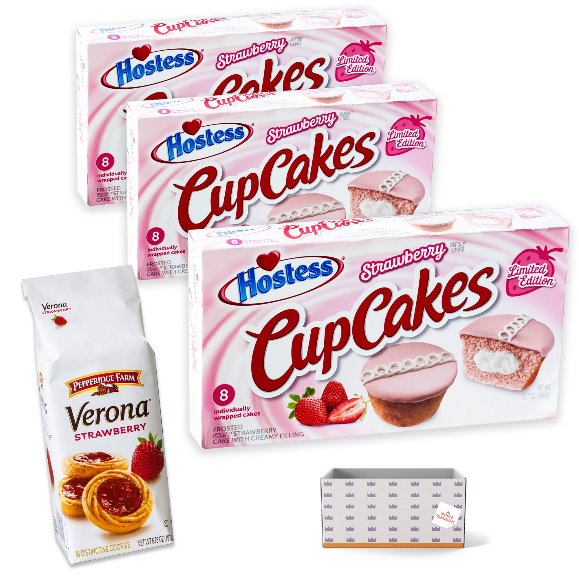 Hostess Strawberry Cupcakes (3pks, 8ct - 24 cupcakes) - Verona ...