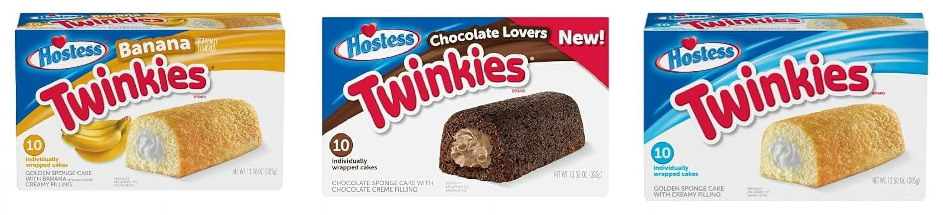 Hostess - Tnkies Variety Pack - Classic Creamy Golden Sponge Cake ...