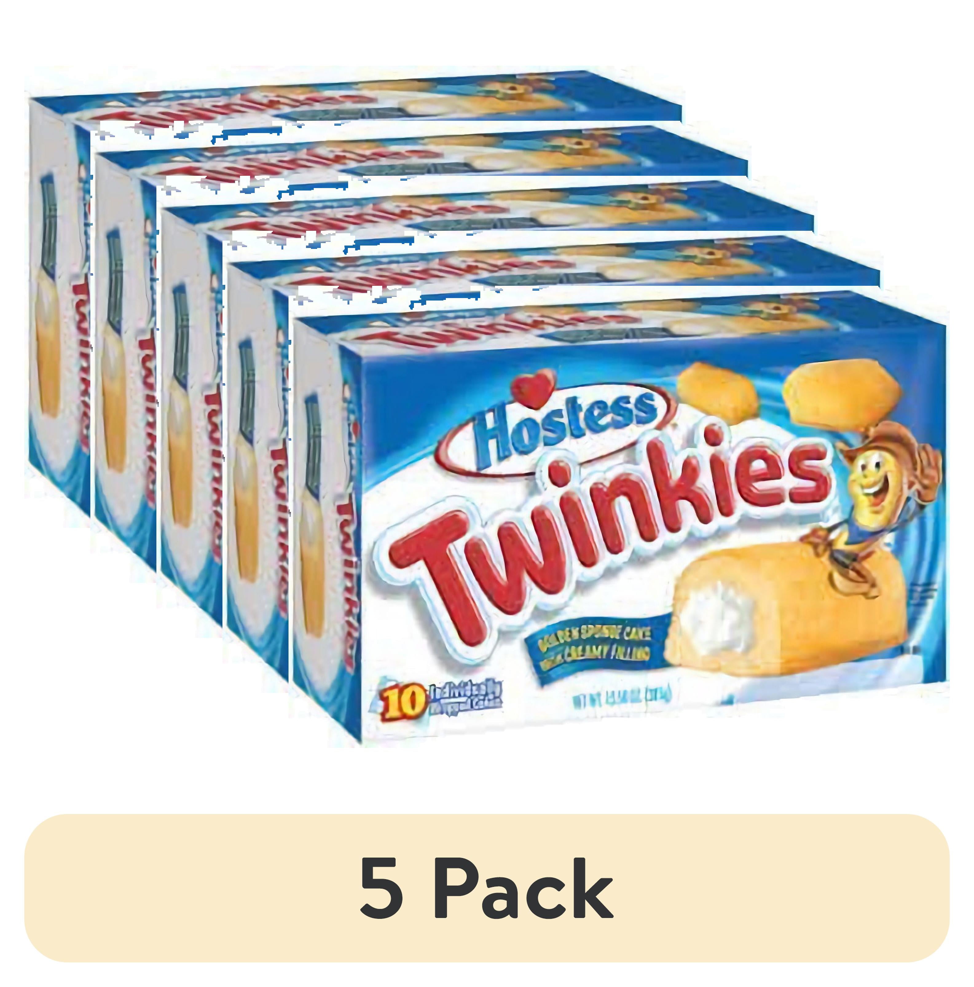 (5 pack) Hostess Twinkies 10 ct Sponge Cake with Creamy Filling 13.5 oz ...