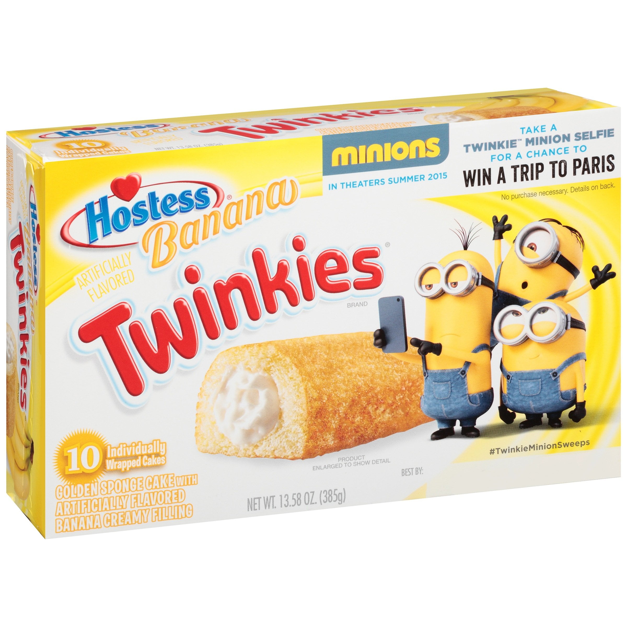 Hostess Twinkies Banana - 10 CT by Hostess - Walmart.com