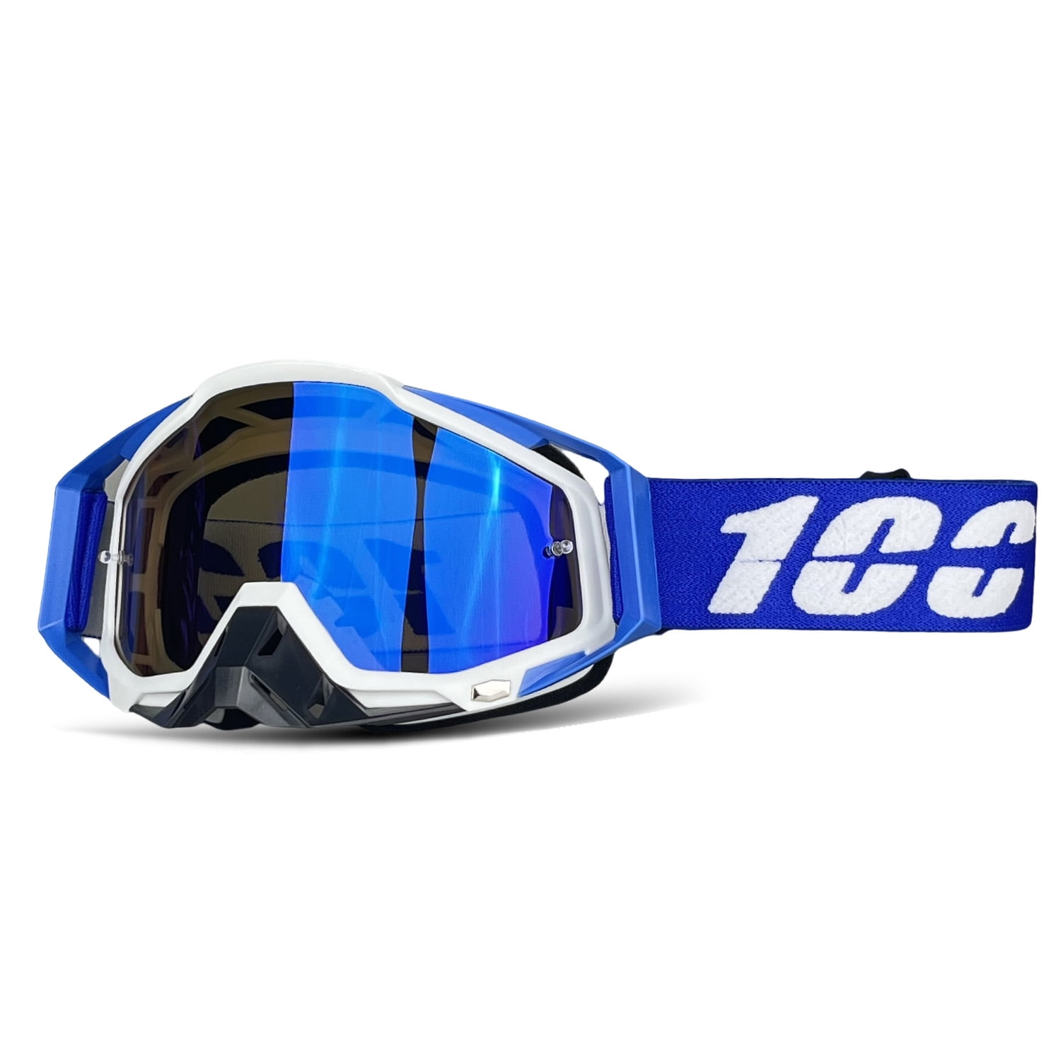 Hot 100 Motorcycle Goggles Cycling Glasses Outdoor Off-Road Ski Sport ...