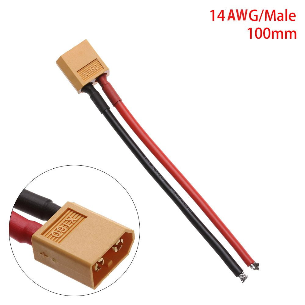 Hot 12 AWG/14 AWG Wires With Silicone Wire Cable Dual Extension 10CM ...