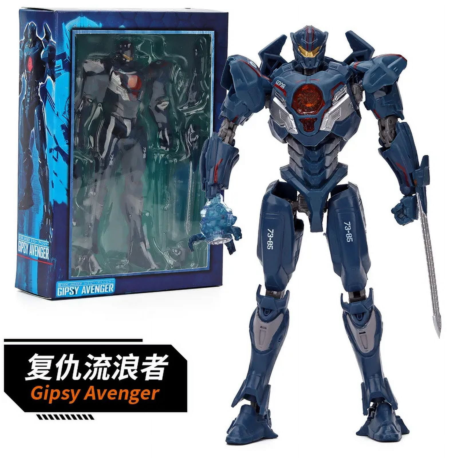 Hot 17cm Pacific Rim 2 Gipsy Avenger Action Figures Movable Model Mech ...