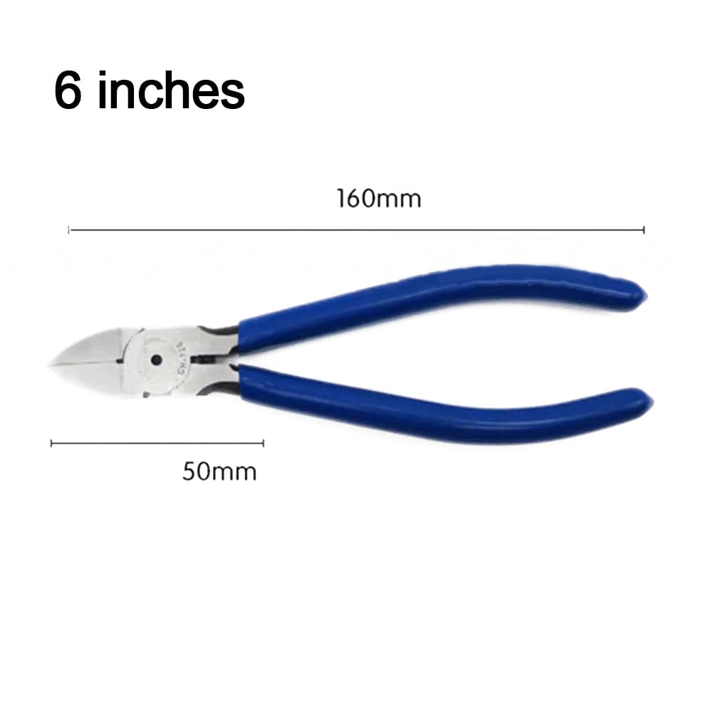 Hot！1Pcs Plastic Pliers 4/5/6inch Nippers Electrical Wire Cable Cutters ...