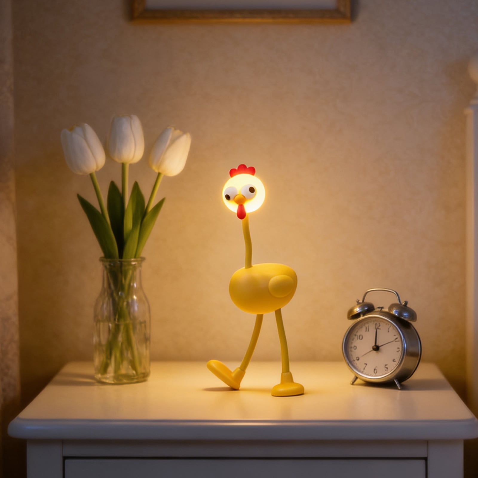 Hot!2026 New Mini Chicken Night Light with Changeable Shape & Funny ...