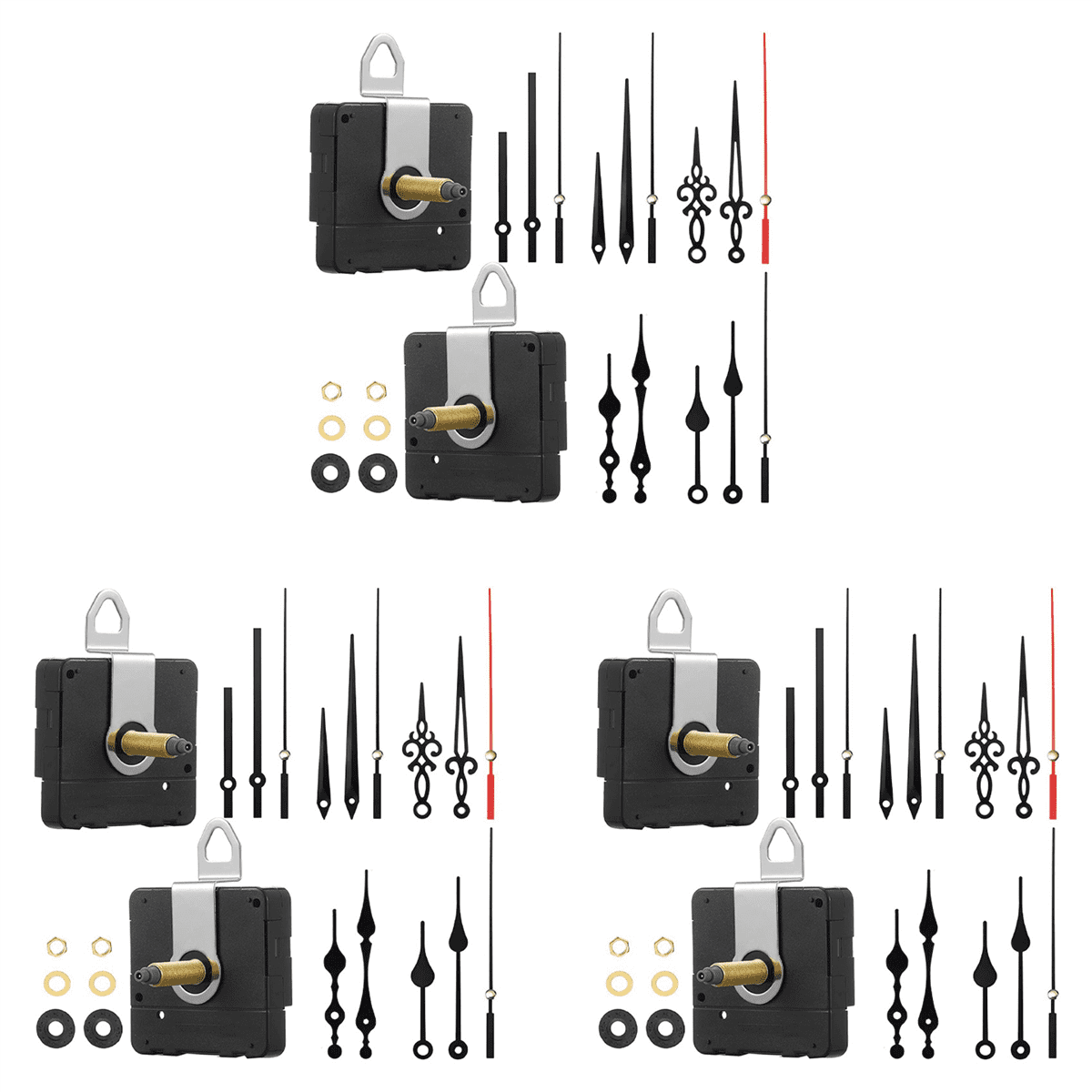Hot！！！32mm Long Shaft DIY Quartz Clock Movement Mechanism with 15 ...