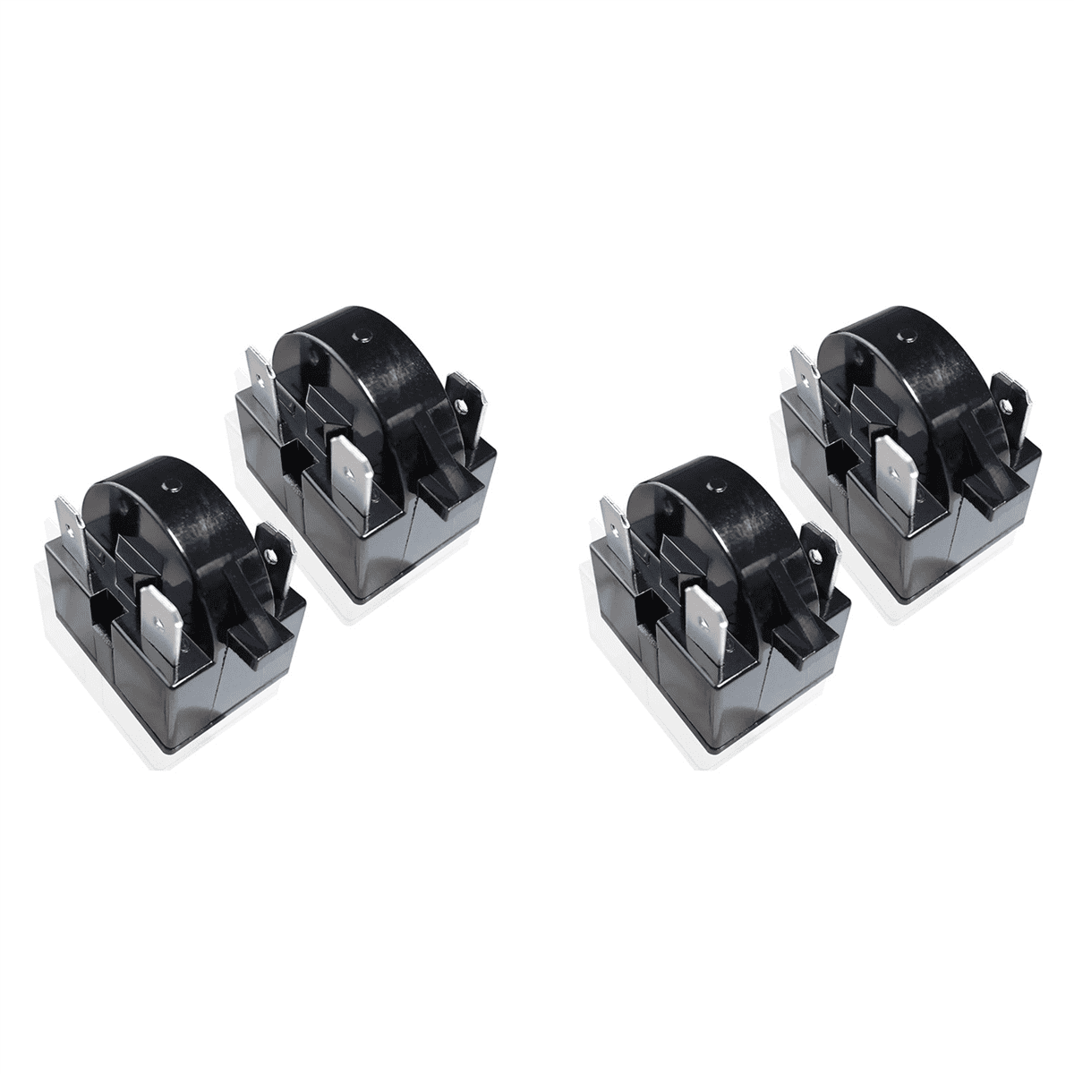 Hot！！！4x Replacement Part 3 Pin QP2-4.7/ QP2-4R7 4.7 Ohm Refrigerator PTC Start/ Relay for Most ...