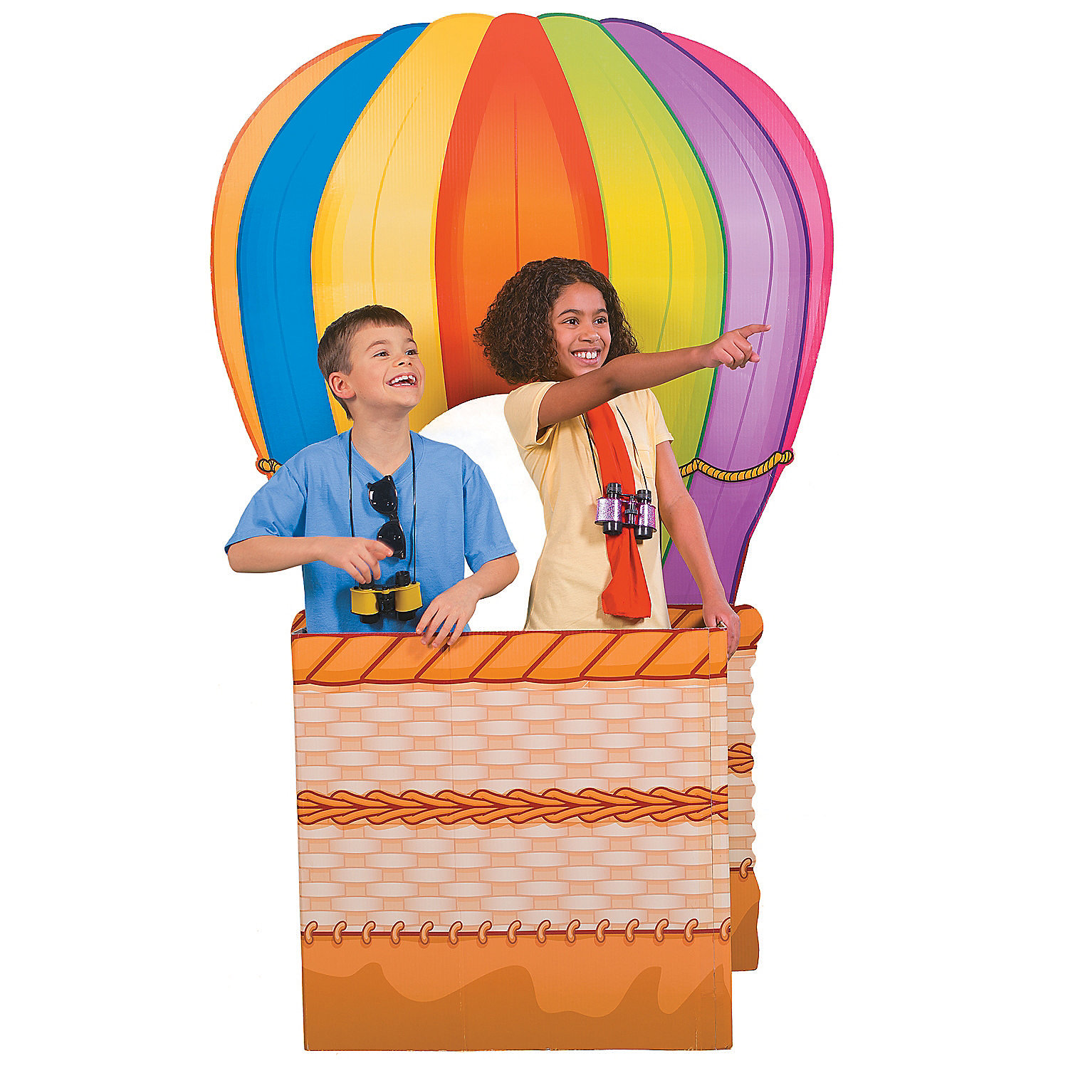 3D Hot Air Balloon Stand-Up Cardboard Decoration for Events - Walmart.com