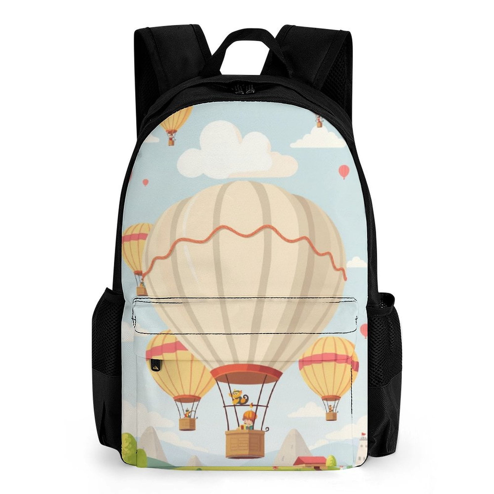 Hot Air Balloon Backpack Camping Backpacks Women Men Bags Rucksack - Walmart.com