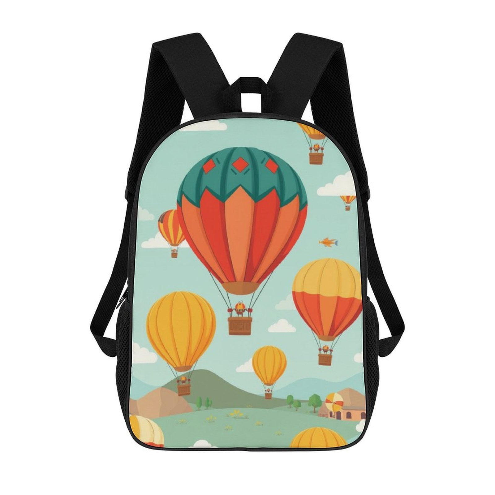 Hot Air Balloon Backpacks For Teenagers Backpacks 17 Inch Backpack Bag ...