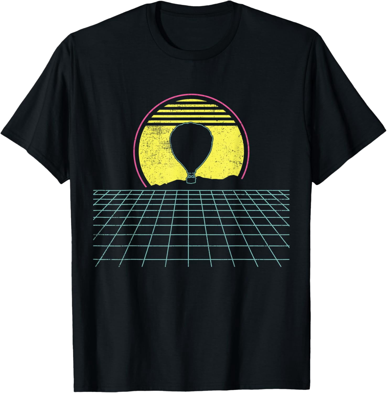 Hot Air Balloon Ballooning Vintage T-Shirt - Walmart.com