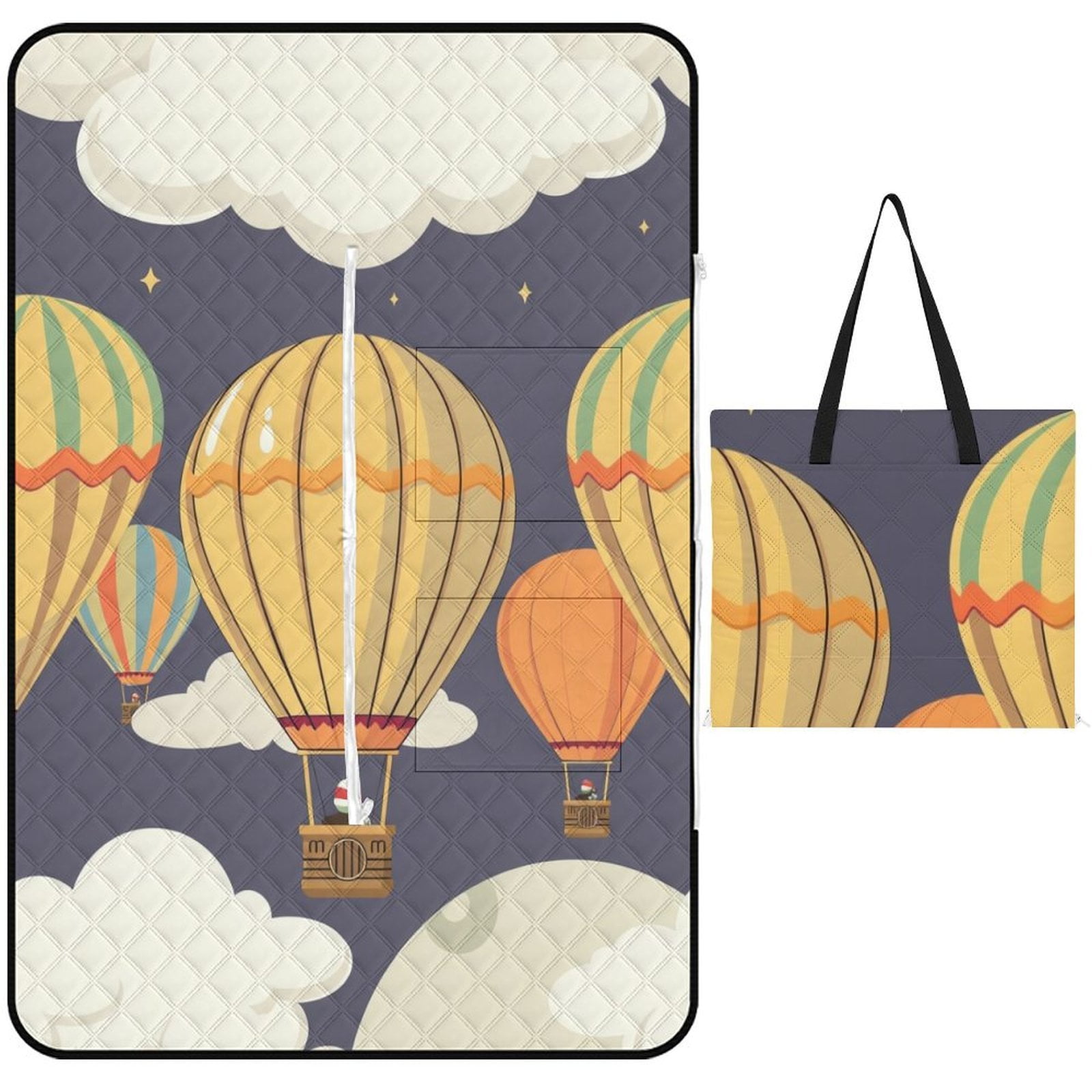 Hot Air Balloon Beach Mats Outdoor Foldable Camping Mat Anti Tear ...