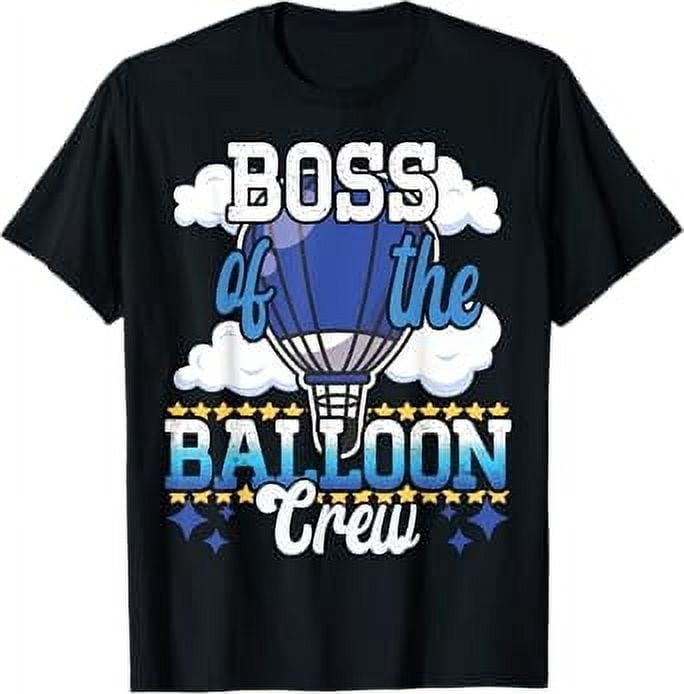 Hot Air Balloon Captain Ballooning Festival Hot Air Balloon T-Shirt ...