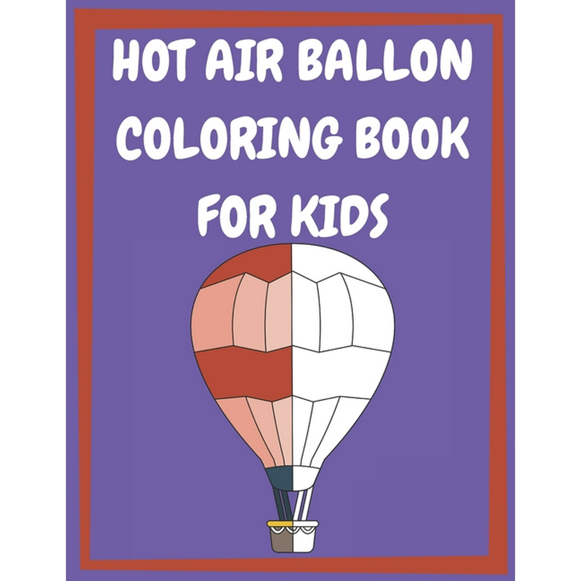 Coloring Pages For Kids Balloons