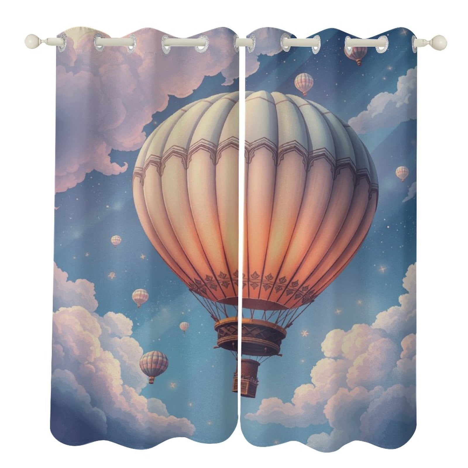 Hot Air Balloon Curtain for Living Room Bedroom Set Design High Quality ...