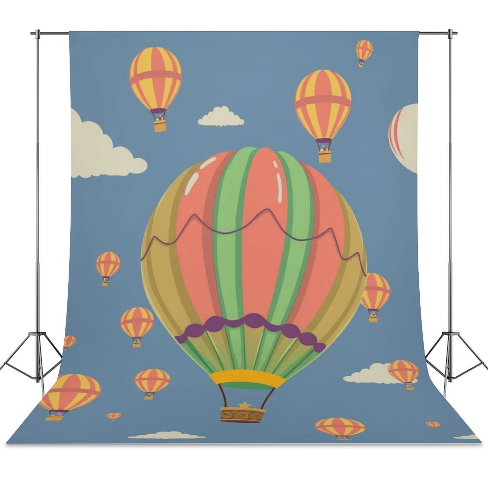 Hot Air Balloon Decorations BackdropPortrait Photography Background ...
