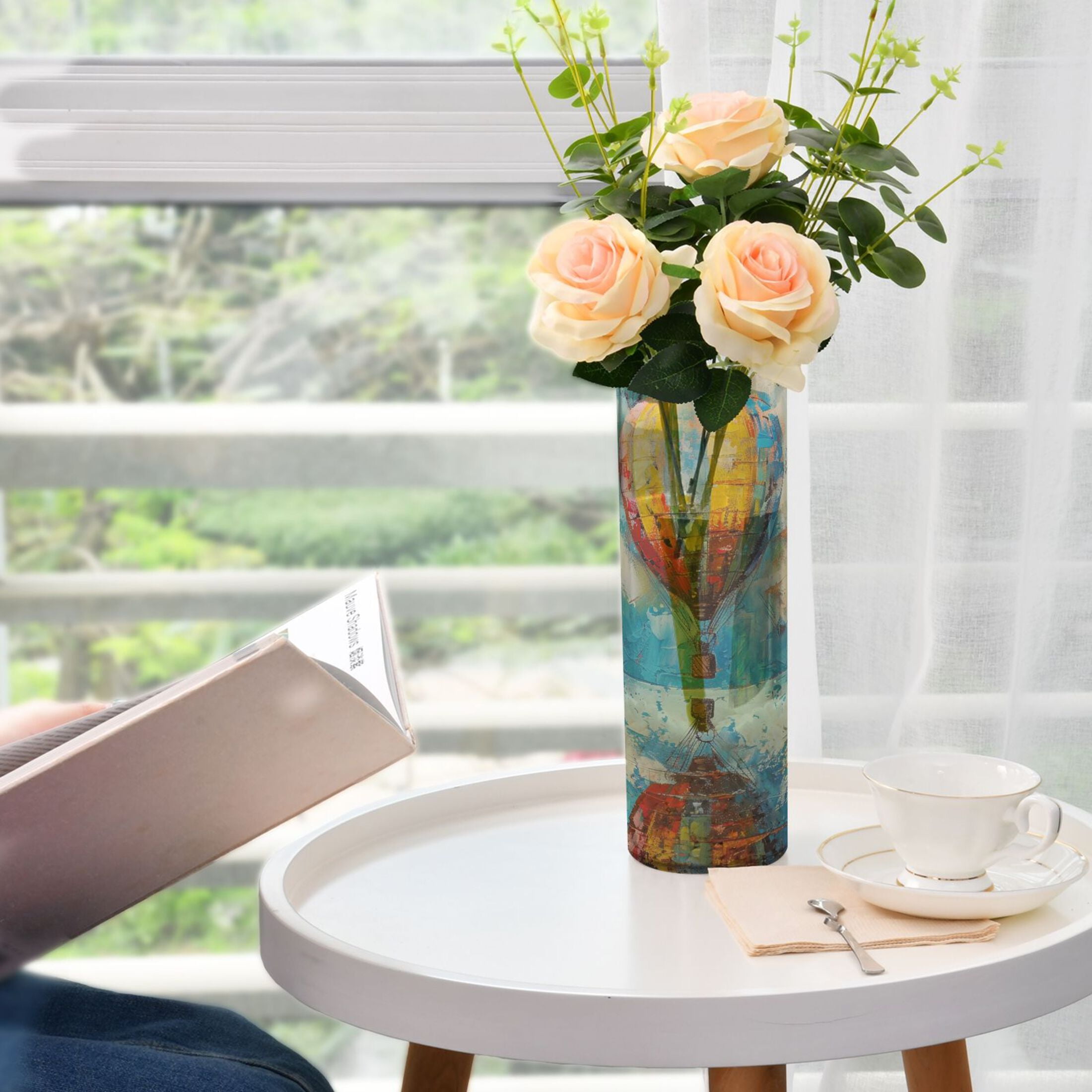 Hot Air Balloon Flower Vase Decorative Vases for Flowers Home Decor for ...
