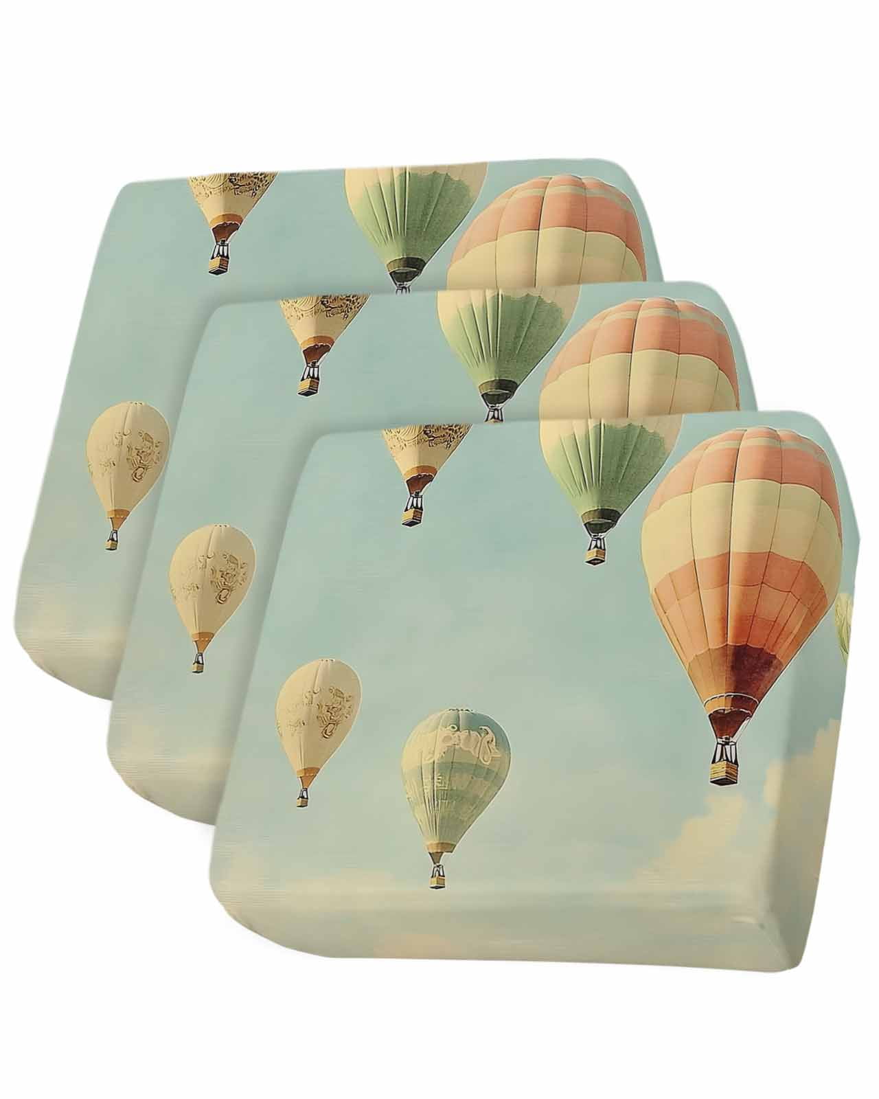 Hot Air Balloon Flying Sofa Couch Cushion Covers Washable, Removable ...
