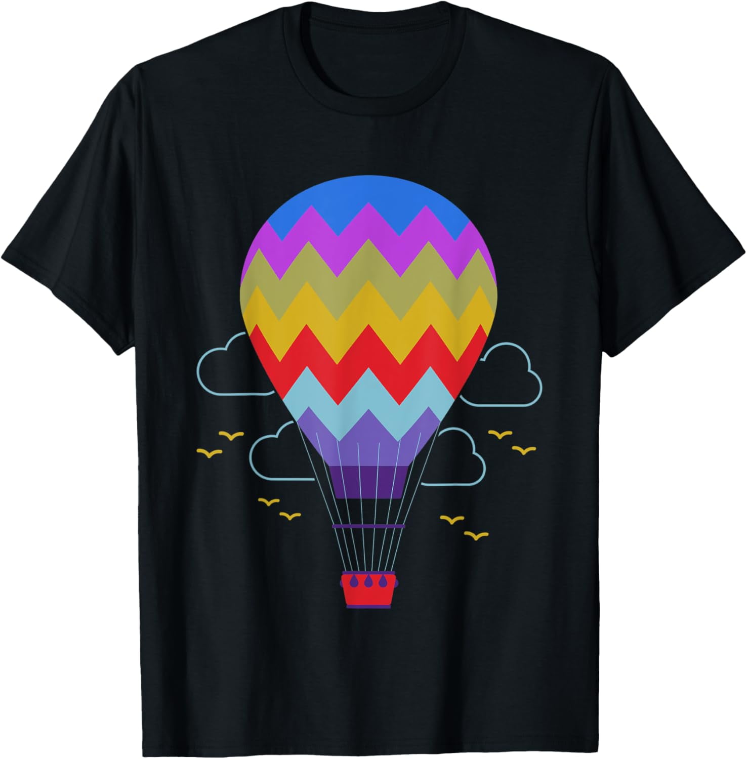 Hot Air Balloon - Funny Air Balloon Lover Ballooning Expert T-Shirt ...
