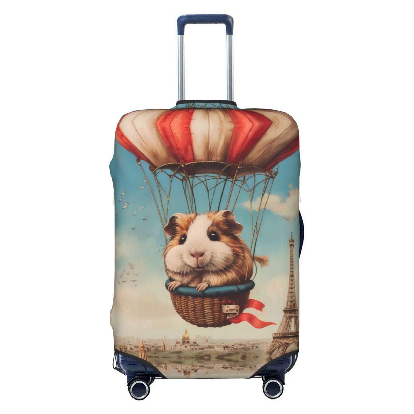 Hot Air Balloon Guinea Pig Luggage Cover for Travel Business Trip ...